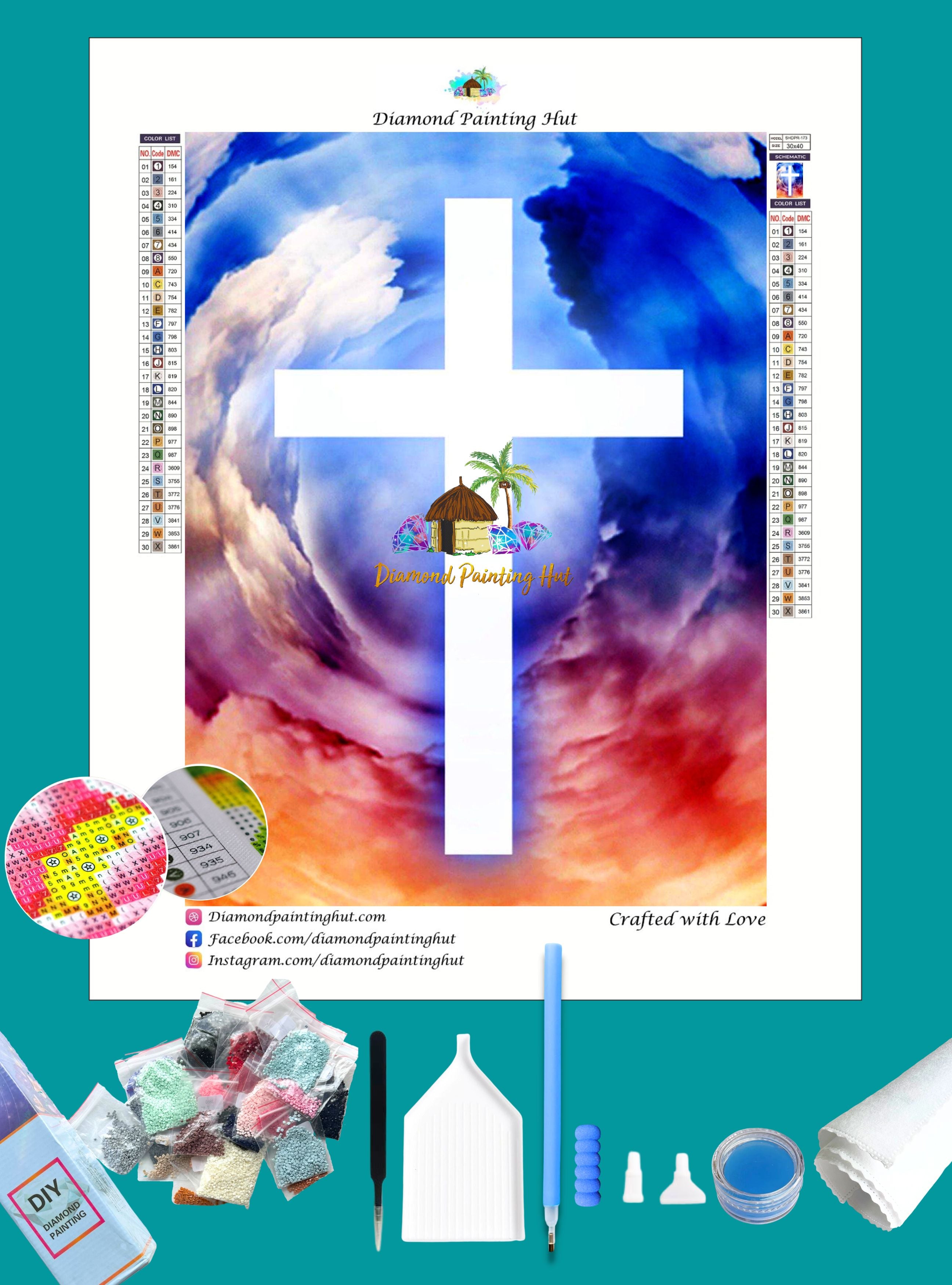 Cross of Jesus Diamond Painting - Diamond Painting Hut