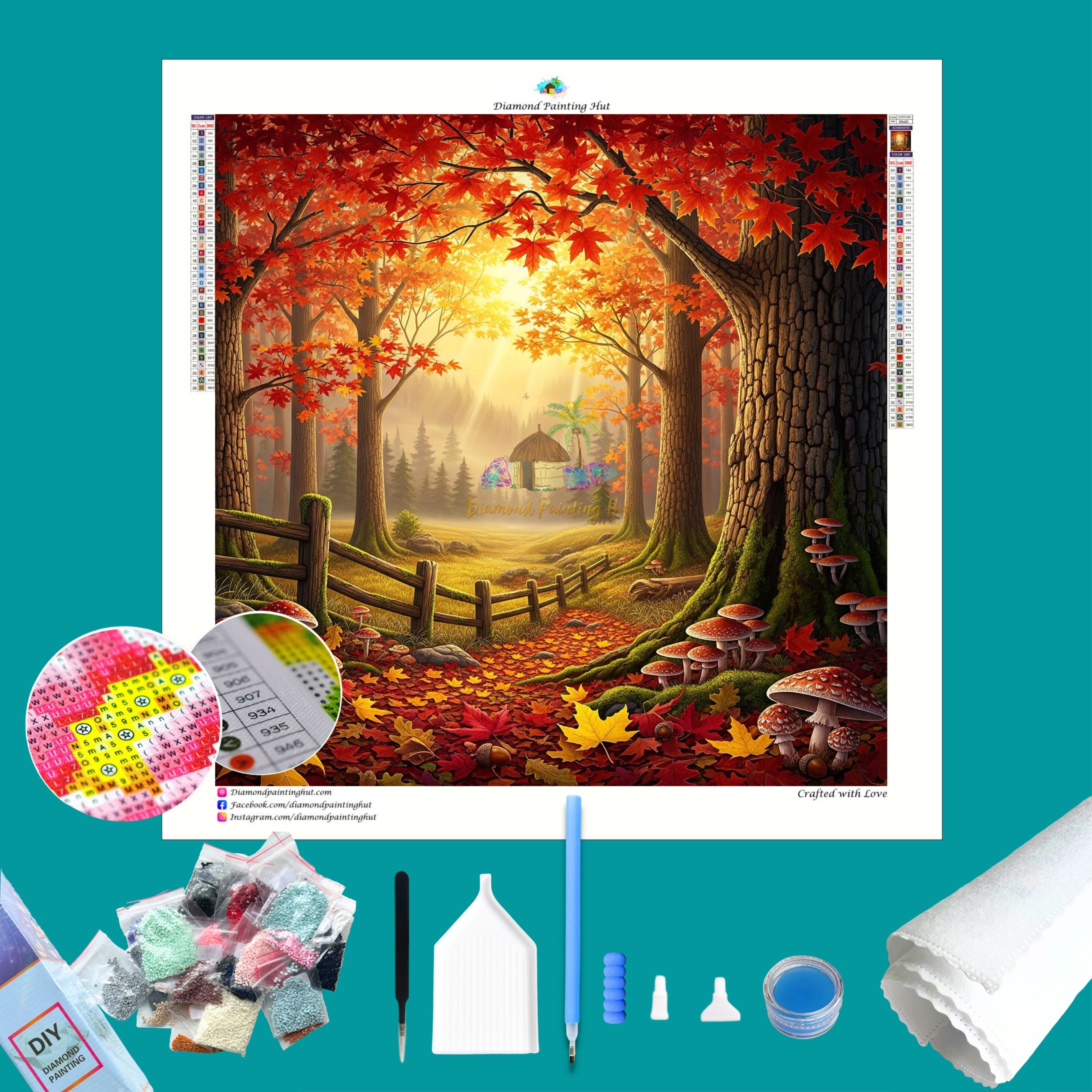 Fall Diamond Painting - Diamond Painting Hut