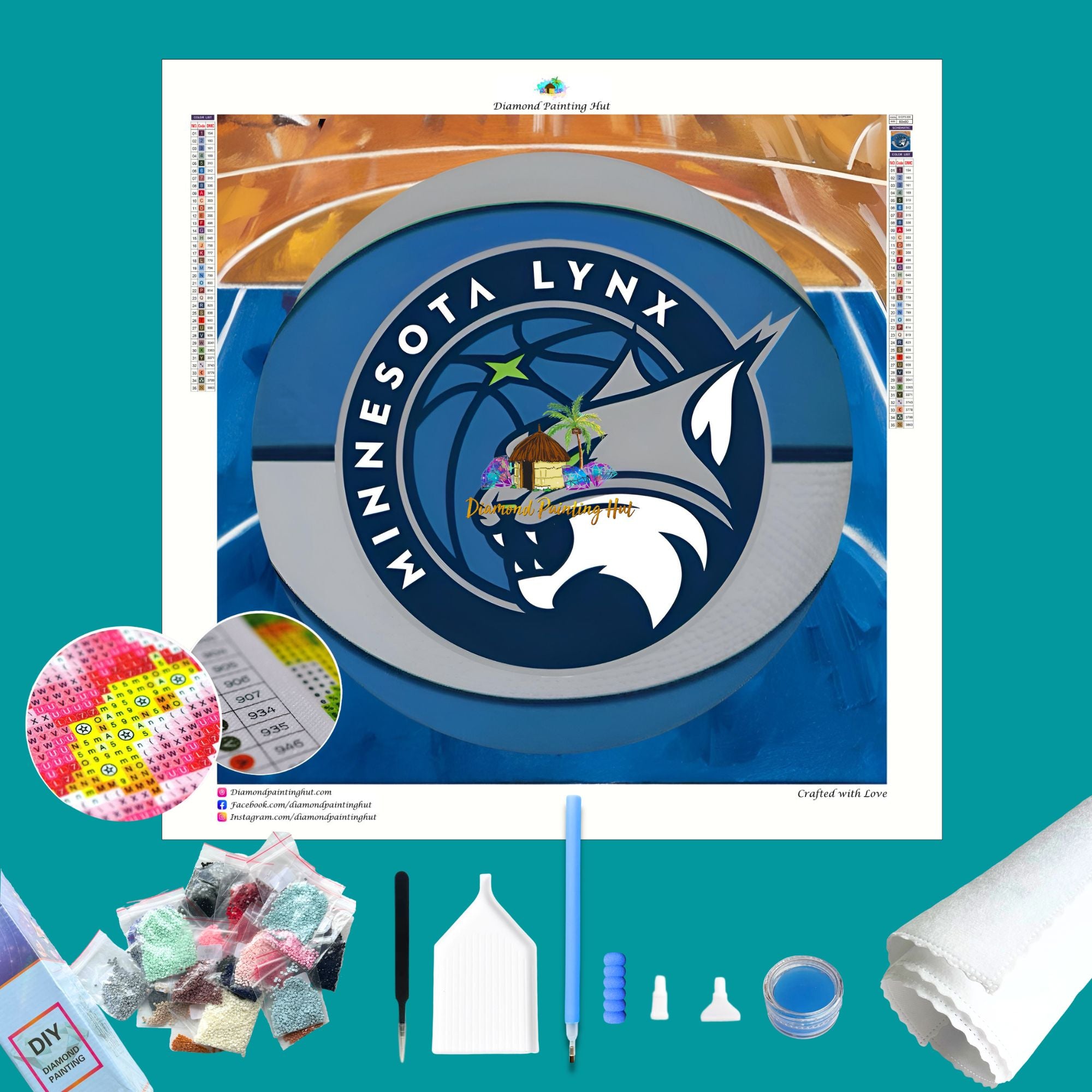 New York WNBA Diamond Painting - Diamond Painting Hut