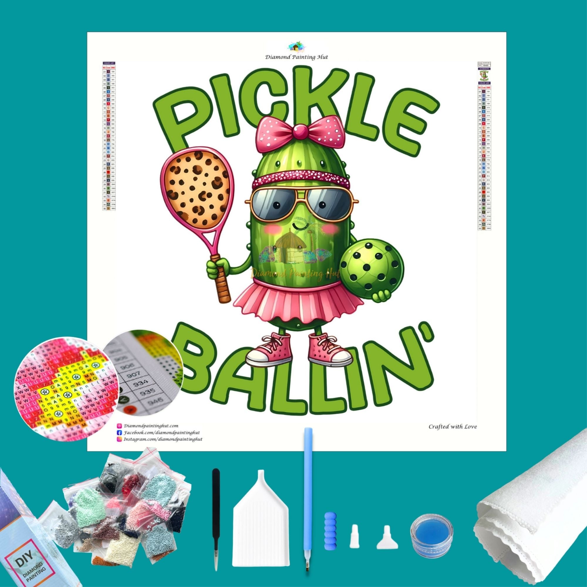 Pickle Diamond Painting - Diamond Painting Hut