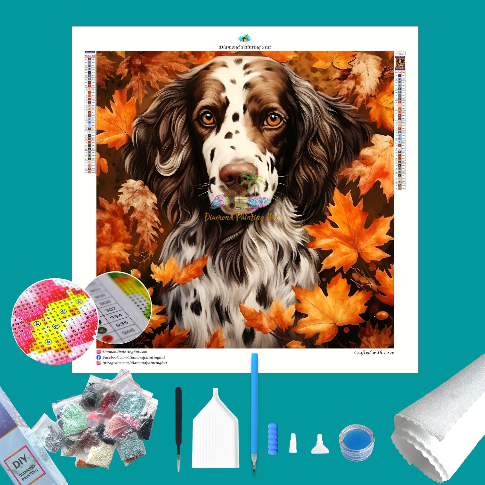 Springer Spaniel Diamond Painting - Diamond Painting Hut