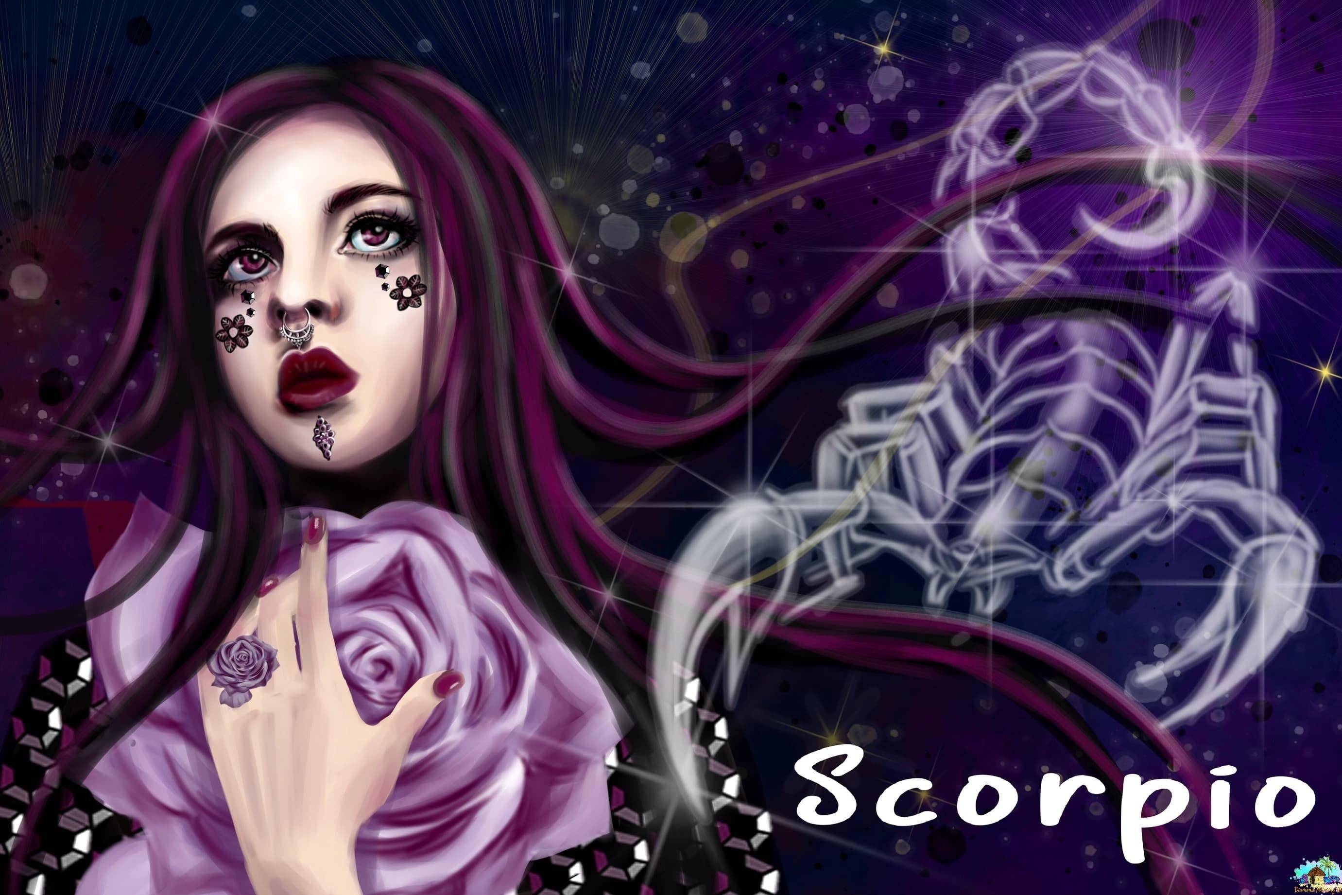 Scorpio Diamond Painting - 45x30cm / Full Round Drill - Diamond ...
